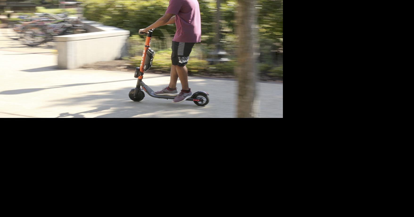 Scooters rolling on Virginia Tech’s campus