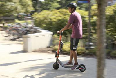 Scooters rolling on Virginia Tech’s campus