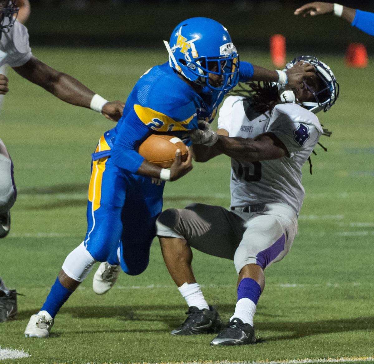 Scenes from the Patrick Henry-William Fleming football game