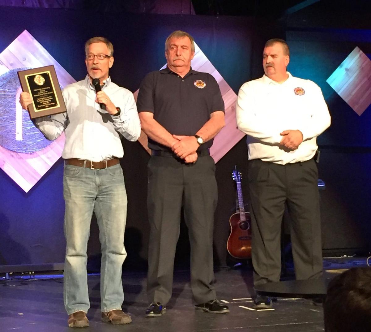 Fort Lewis Volunteer Fire Department honors FCC for Thanksgiving outreach