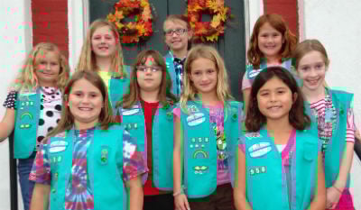 Photo: Girl Scout Troop 958 holds bridging ceremony