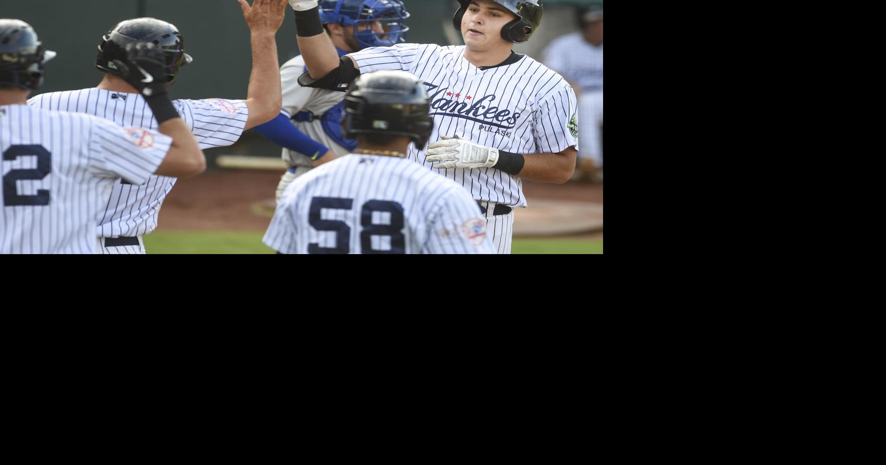 Scenes from a Wednesday night Yankees game at Calfee Park in Pulaski