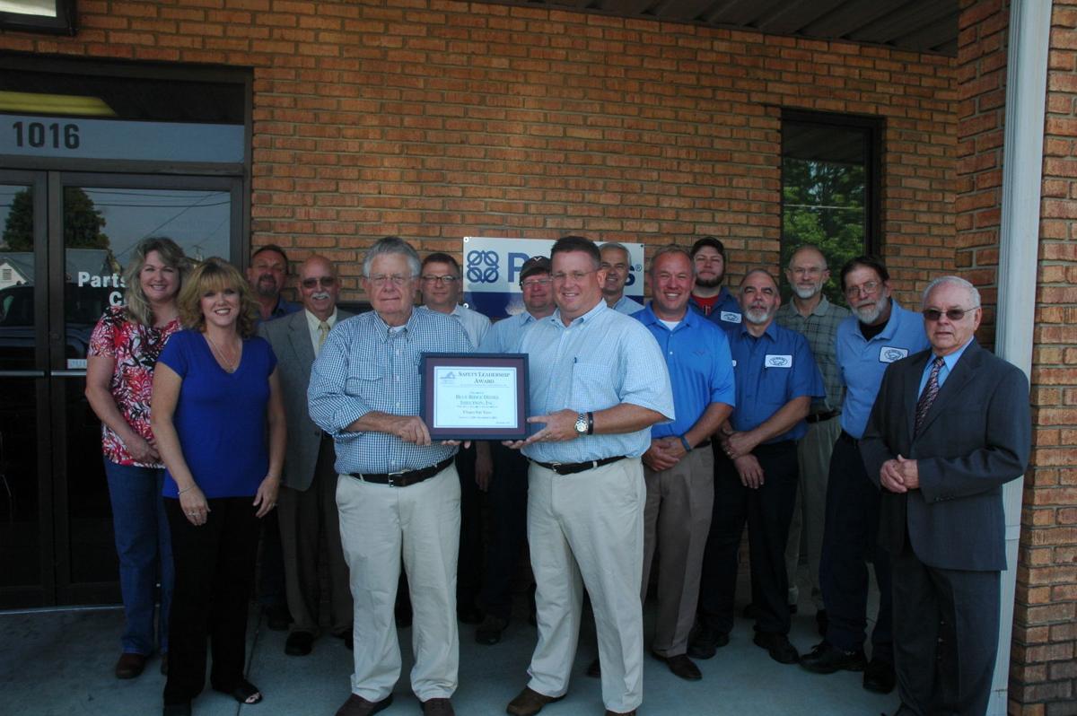 Blue Ridge Diesel Injection receives award for accident-free streak