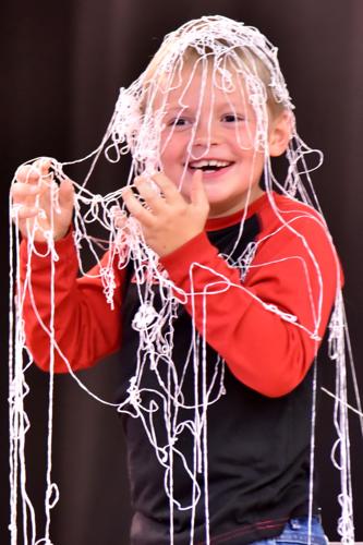 Photos: Brian Curry of the Magical Math Tour wows and amazes Back Creek ...