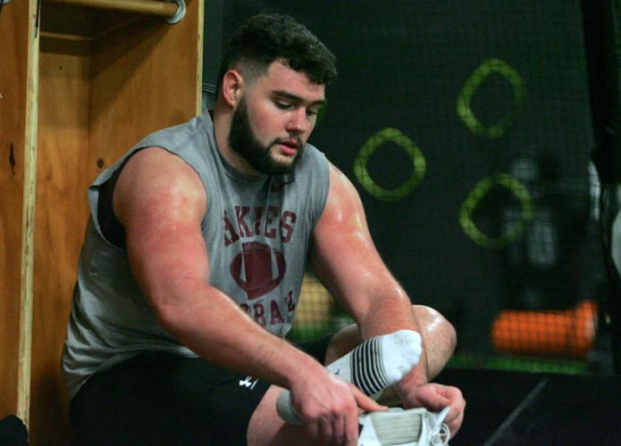 Brock Hoffman finds progress in the pain readying for Virginia Tech's ...