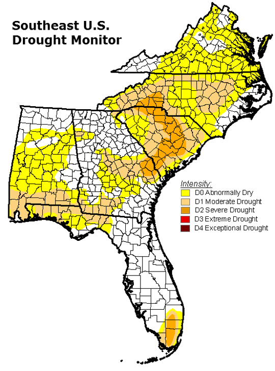 Roanoke/New River valleys, most of Virginia officially in drought