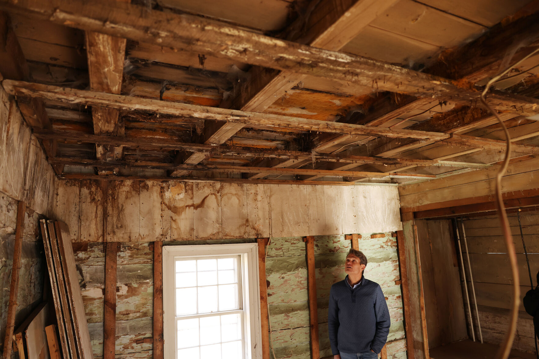 Logs from demolished Poage Farm house will find new purpose