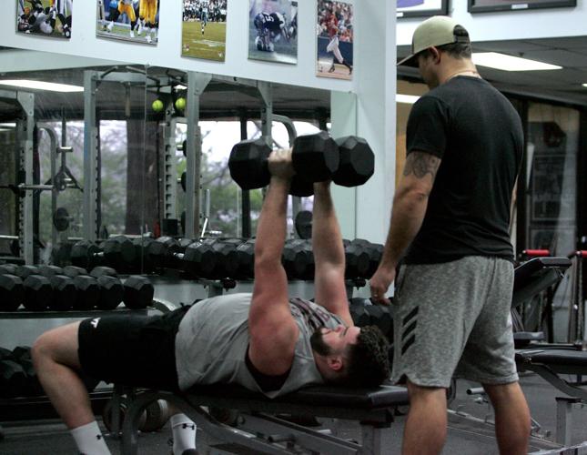 Brock Hoffman finds progress in the pain readying for Virginia Tech's ...