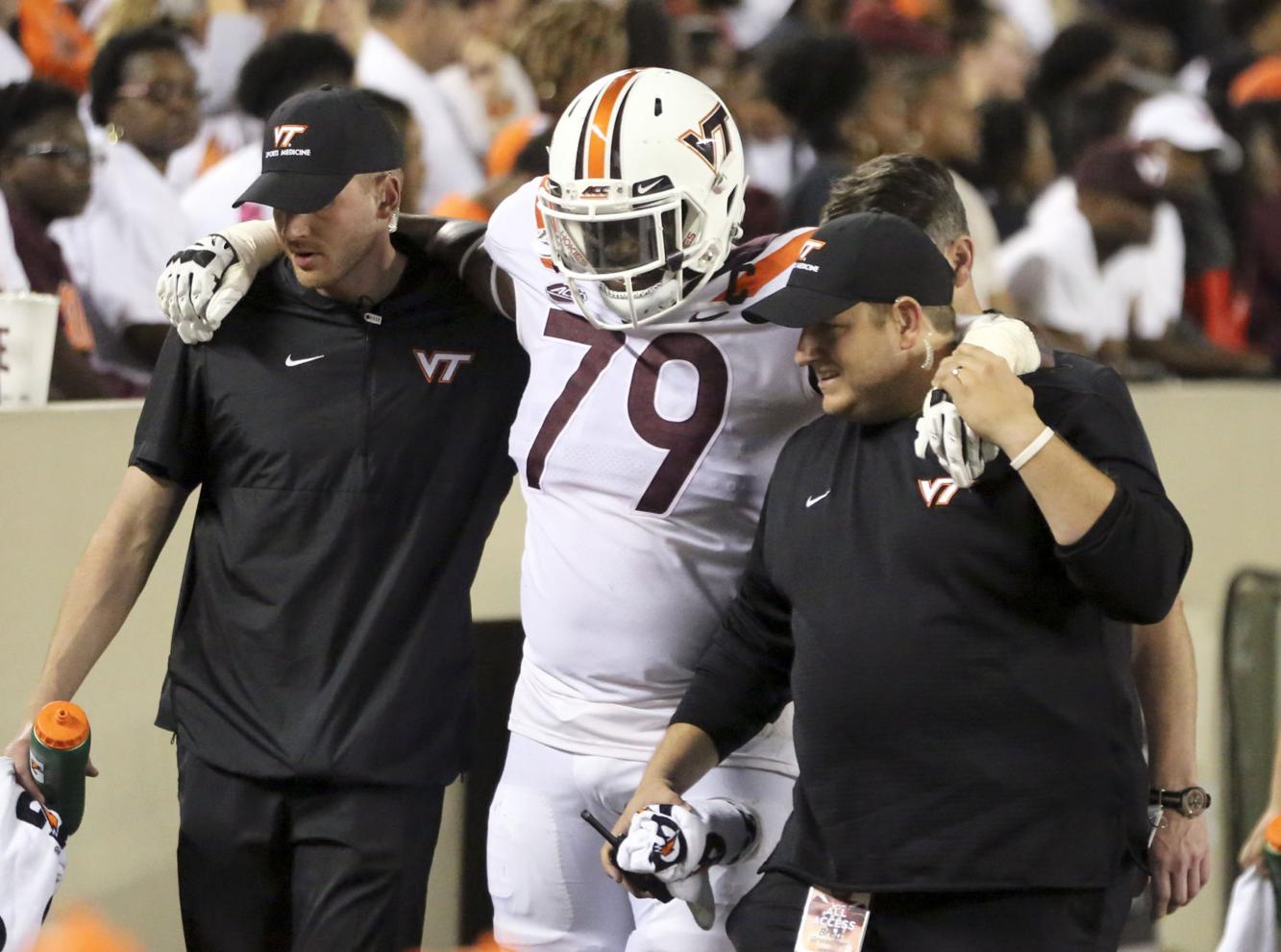 Virginia Tech backup offensive lineman Tyrell Smith out for season