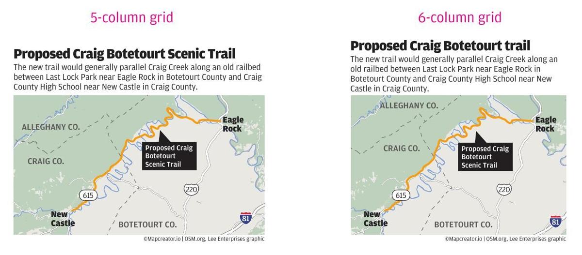 VDOT seeks feedback on Craig-Botetourt Scenic Trail