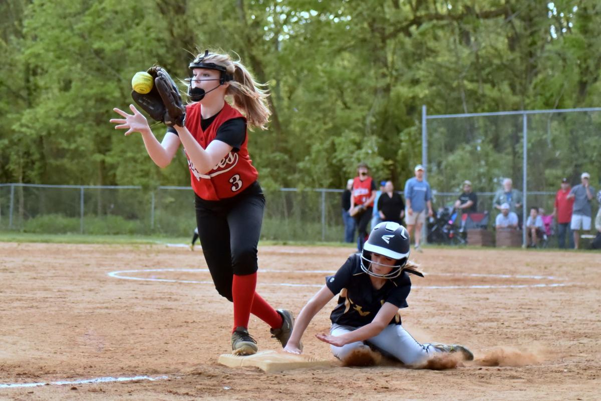 Photos: Cave Spring Middle School softball takes on Hidden Valley