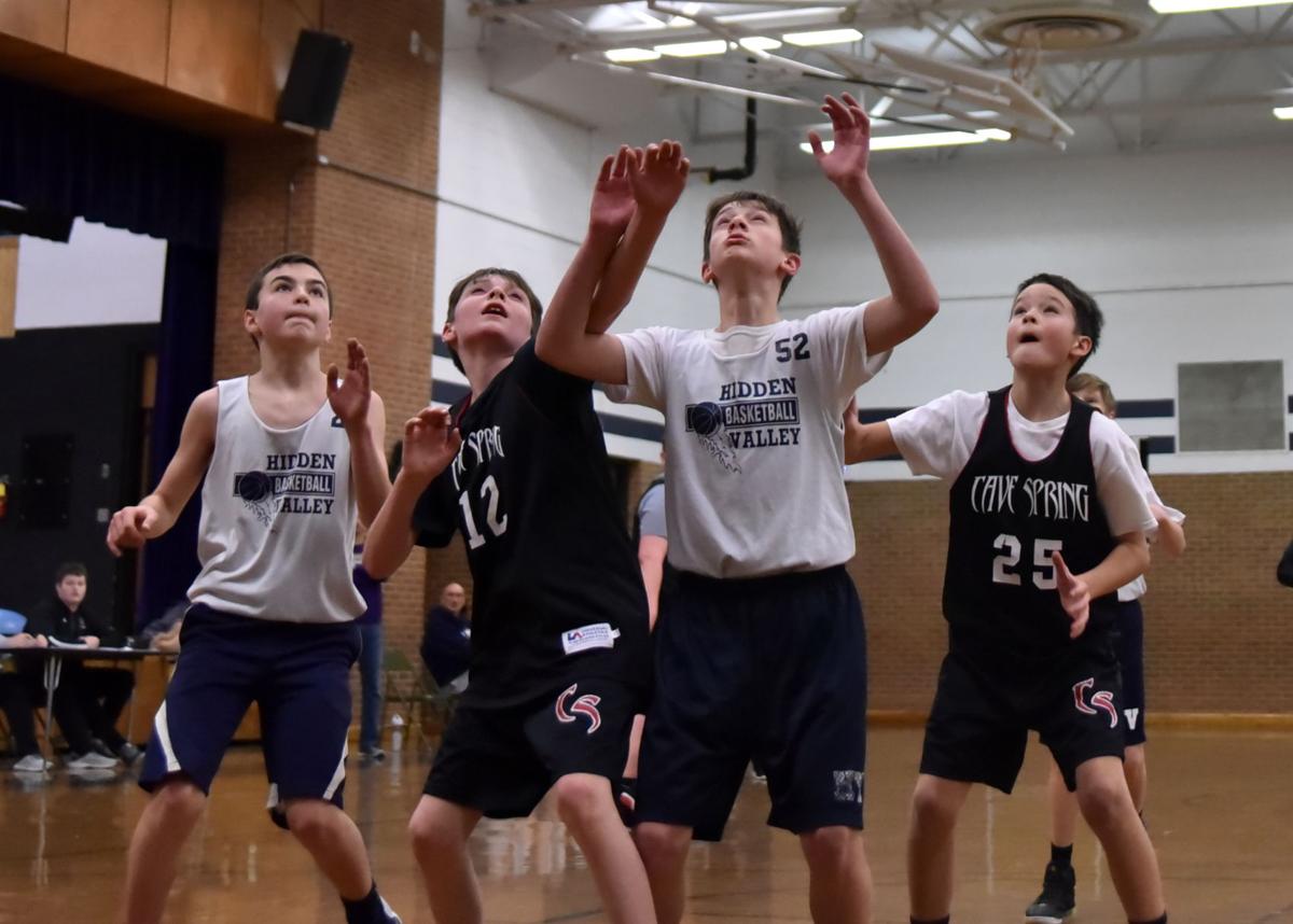 Photos: Cave Spring Recreation 12U boys basketball at Hidden Valley
