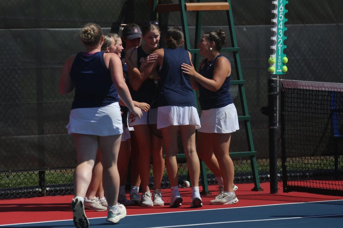 Bland County girls capture 1st tennis state title