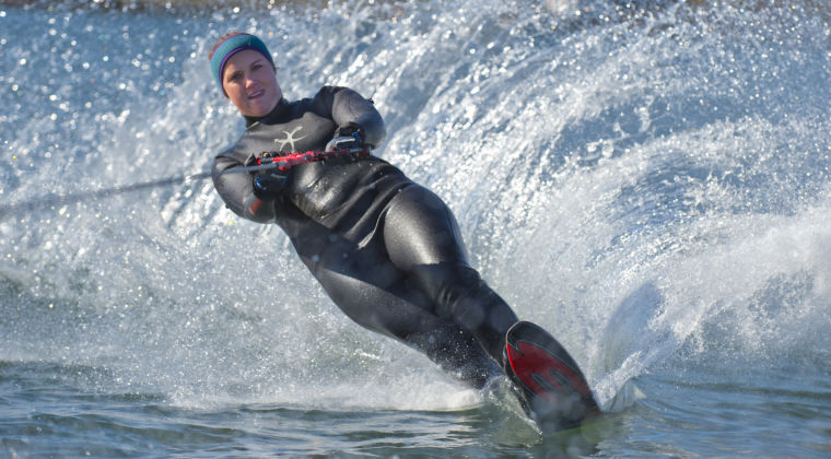 Winter water ski tradition continues