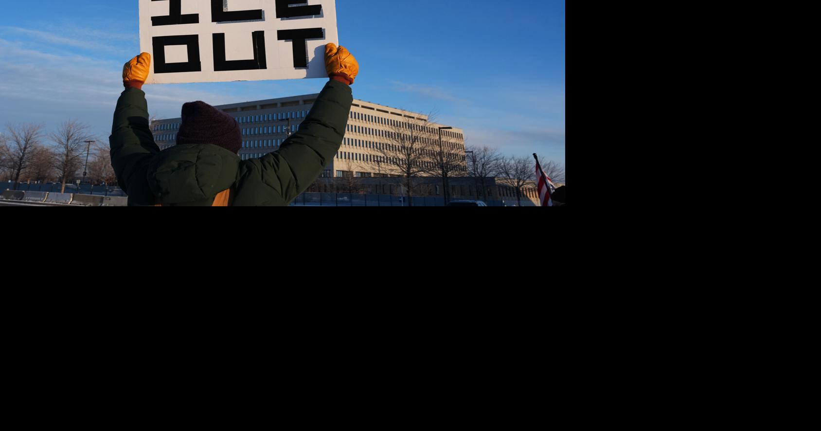 Anti-ICE nationwide protests in photos