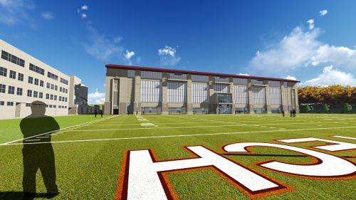 With video: A few more design details for Virginia Tech's indoor ...