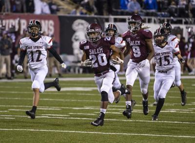 H.S. football: Persinger's 5 TDs leads Salem in rout of Cave Spring