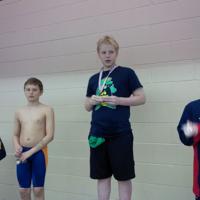 Eli Bowery takes home swimming honors