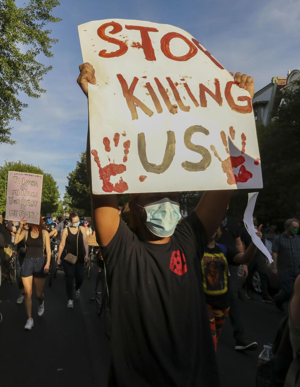 Richmond mayor joins protest march after promising support and policy ...