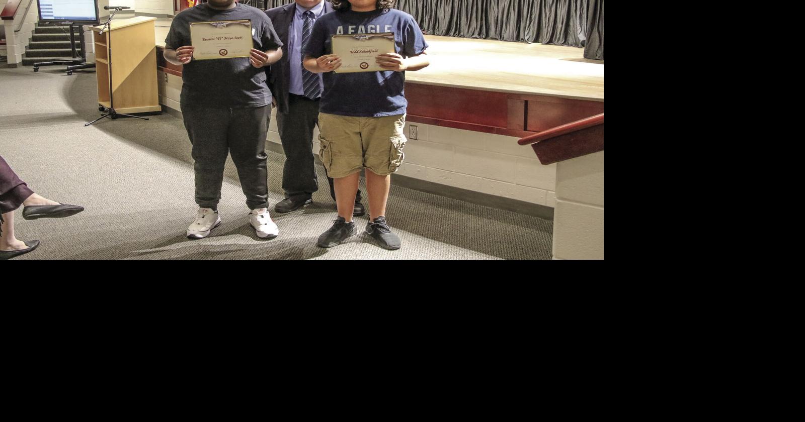 Two selected as PCPS Students of the Month