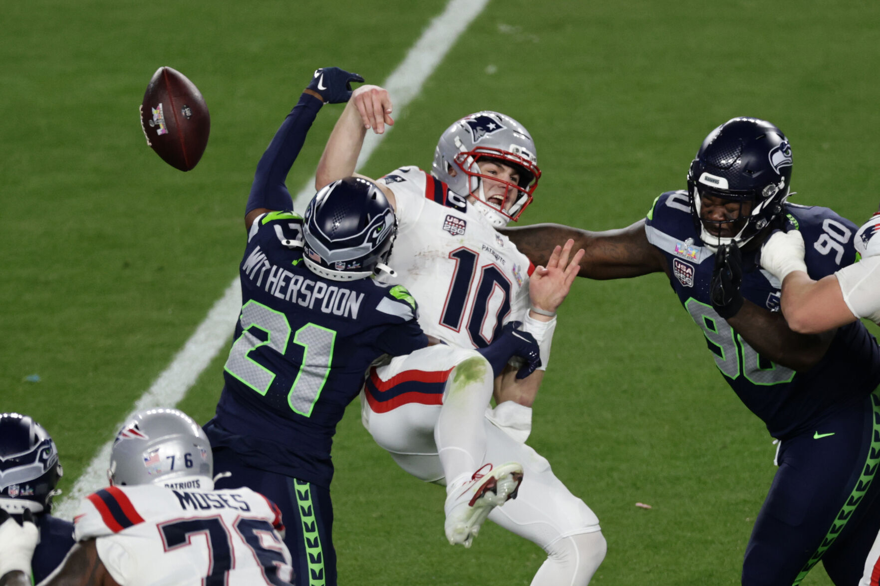 History looms after Drake Maye’s rocky first Super Bowl