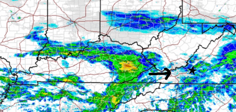 Morning flurries lead to heavier afternoon precipitation