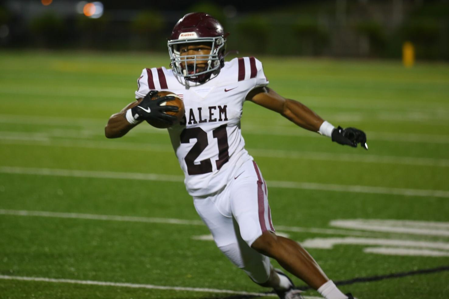 Salem football thrashes Hidden Valley on Thursday night