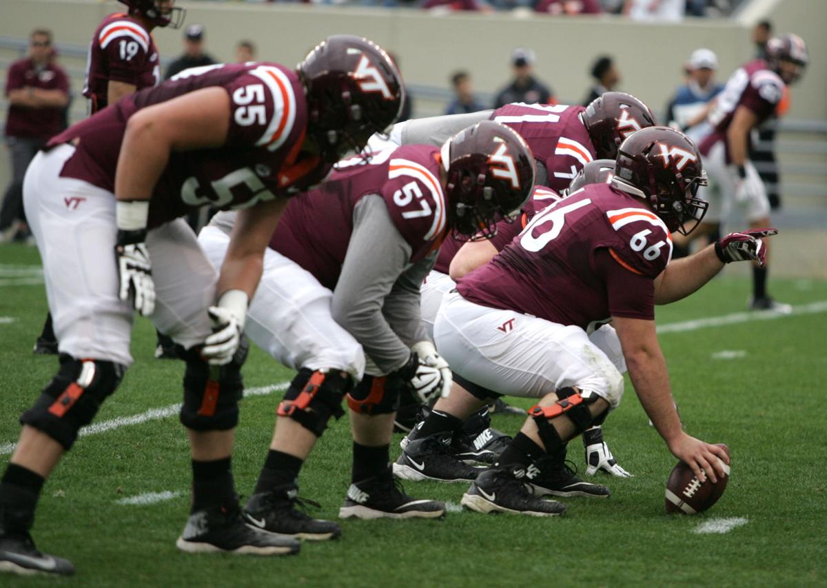 Virginia Tech offensive lineman William Pritchard signs medical exemption