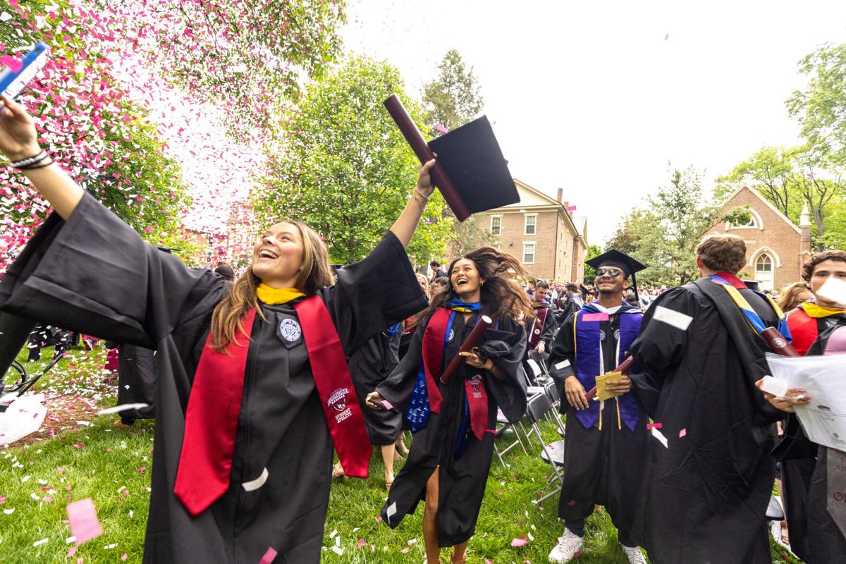 Photos: Saturday graduations at regional colleges