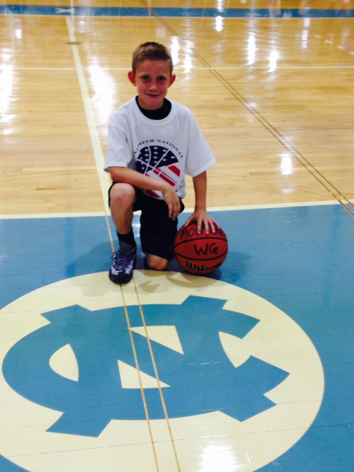Jackson Crawford of Troutville takes his basketball skills on the road ...