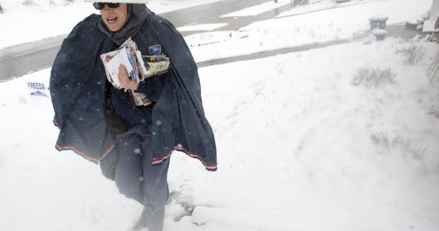 Photo gallery: Tuesday's spring snow shower