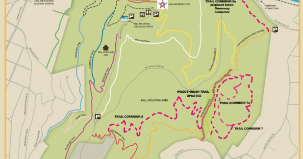 Roanoke Parks Foundation announces Mill Mountain trail project