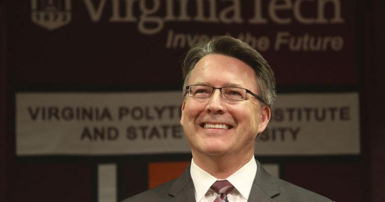Virginia Tech celebrates installation of new president Timothy Sands