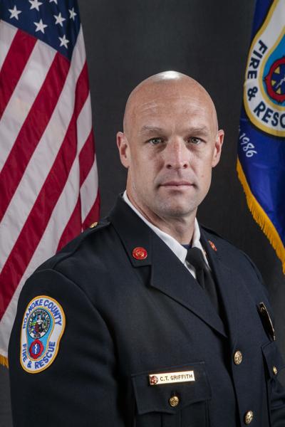 Travis Griffith is new deputy chief for Roanoke County Fire & Rescue