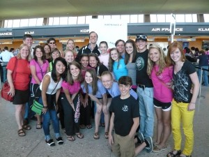 Molly Cook performing ballet in Prague
