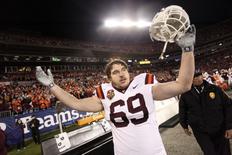 Injury ends career of Virginia Tech first-team offensive tackle