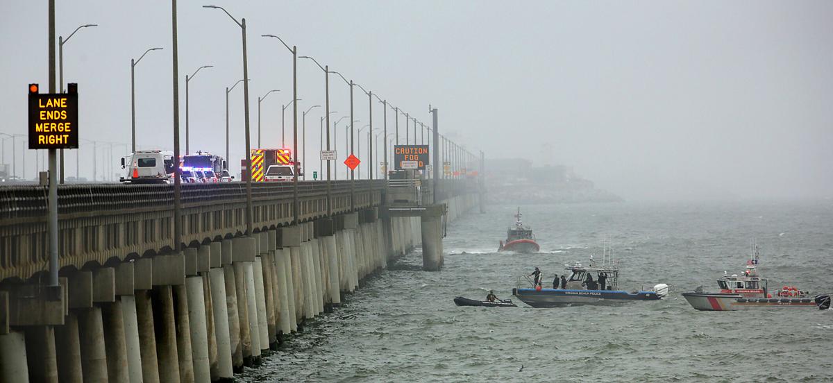 Driver of tractor-trailer that went off side of Chesapeake Bay Bridge ...