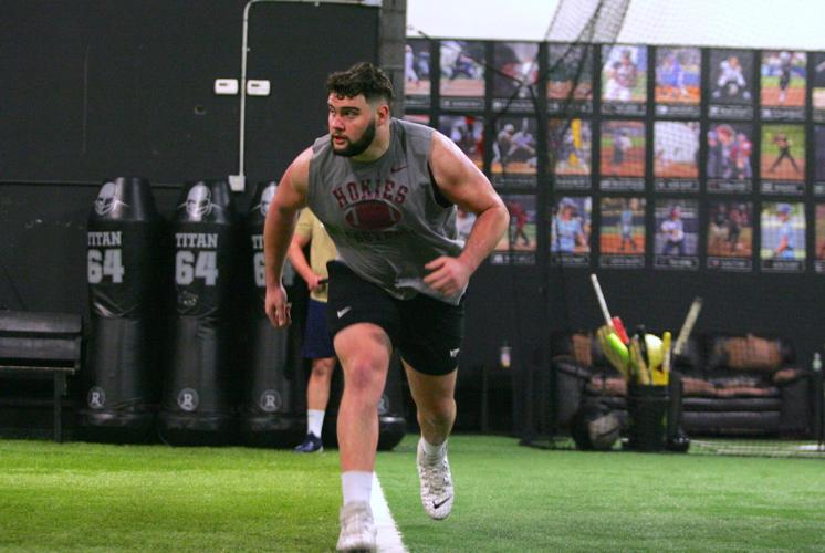 Brock Hoffman finds progress in the pain readying for Virginia Tech's ...