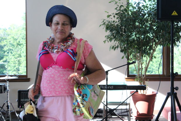 Bizarre bras featured at breast cancer event