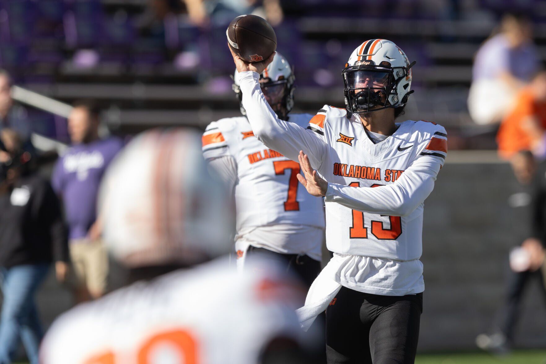 Oklahoma State QB Rangel transferring to Virginia Tech