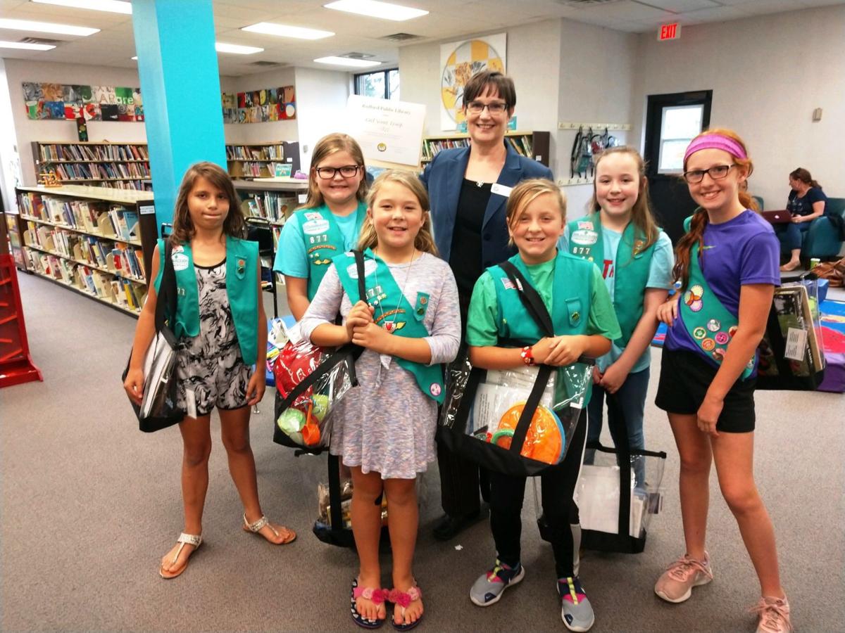 Community: Girl Scout Troop’s library-based project earns Bronze Award