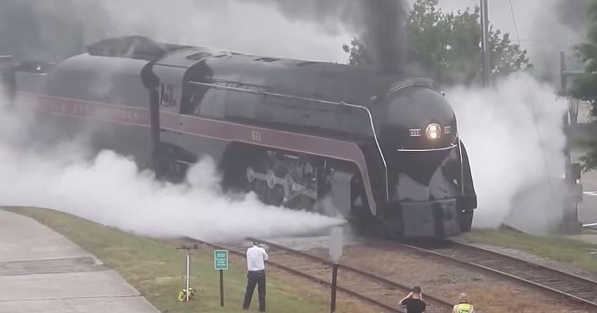 Arts & Extras: 611 steam engine video from North Carolina ...