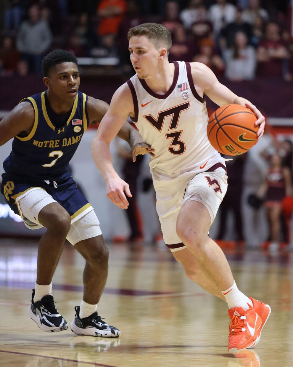 Pedulla takes over in final minute of Hokies' win