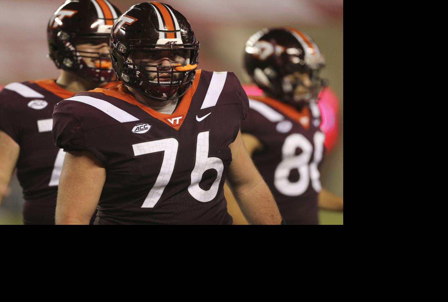 Virginia Tech center Brock Hoffman will be in the starting lineup on ...