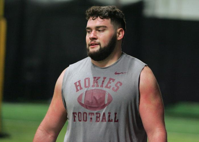 Brock Hoffman finds progress in the pain readying for Virginia Tech's ...