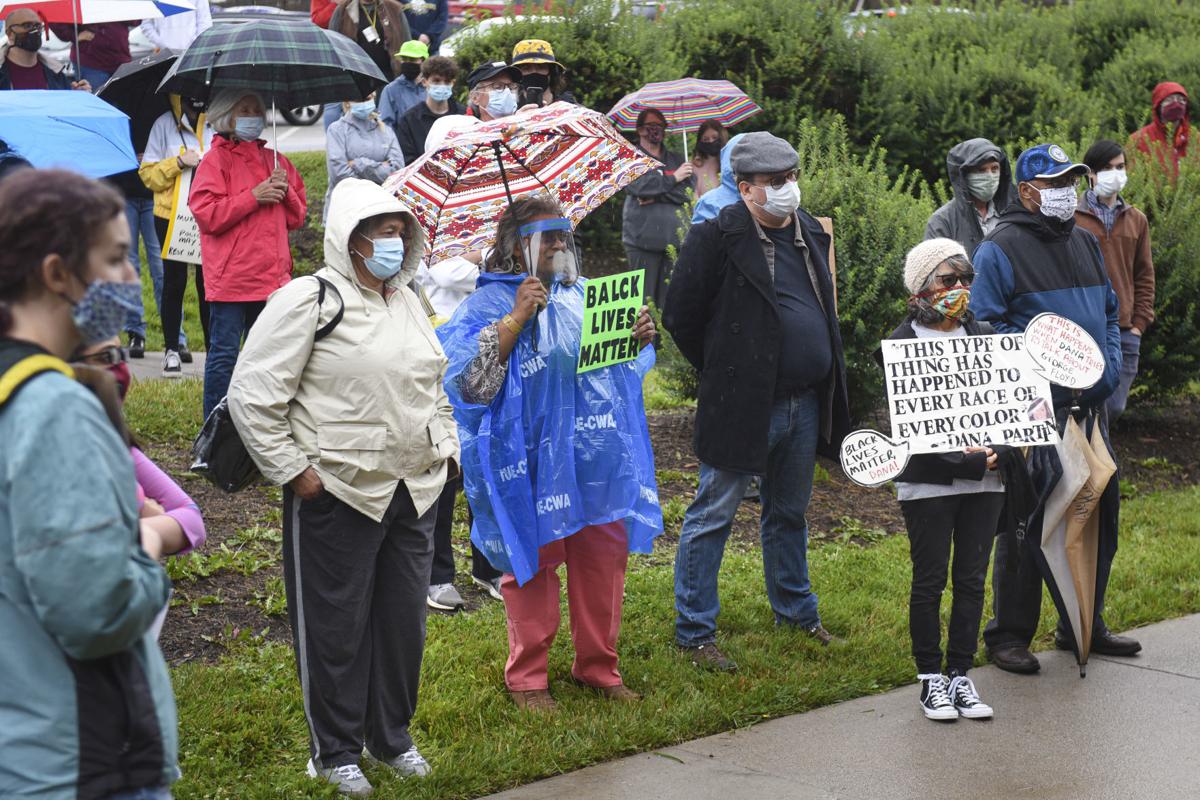 More than 200 protest racial inequalities outside Montgomery County ...