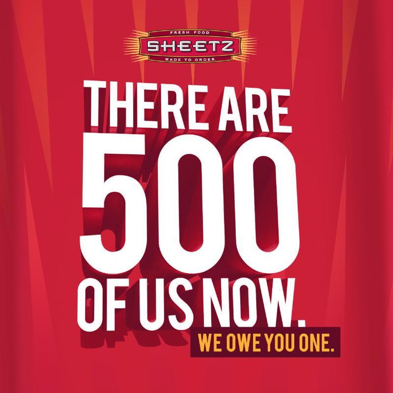 Sheetz serves free drinks Tuesday to celebrate 500th store