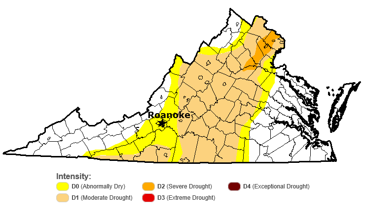 It's dry, but some rainy periods in week ahead
