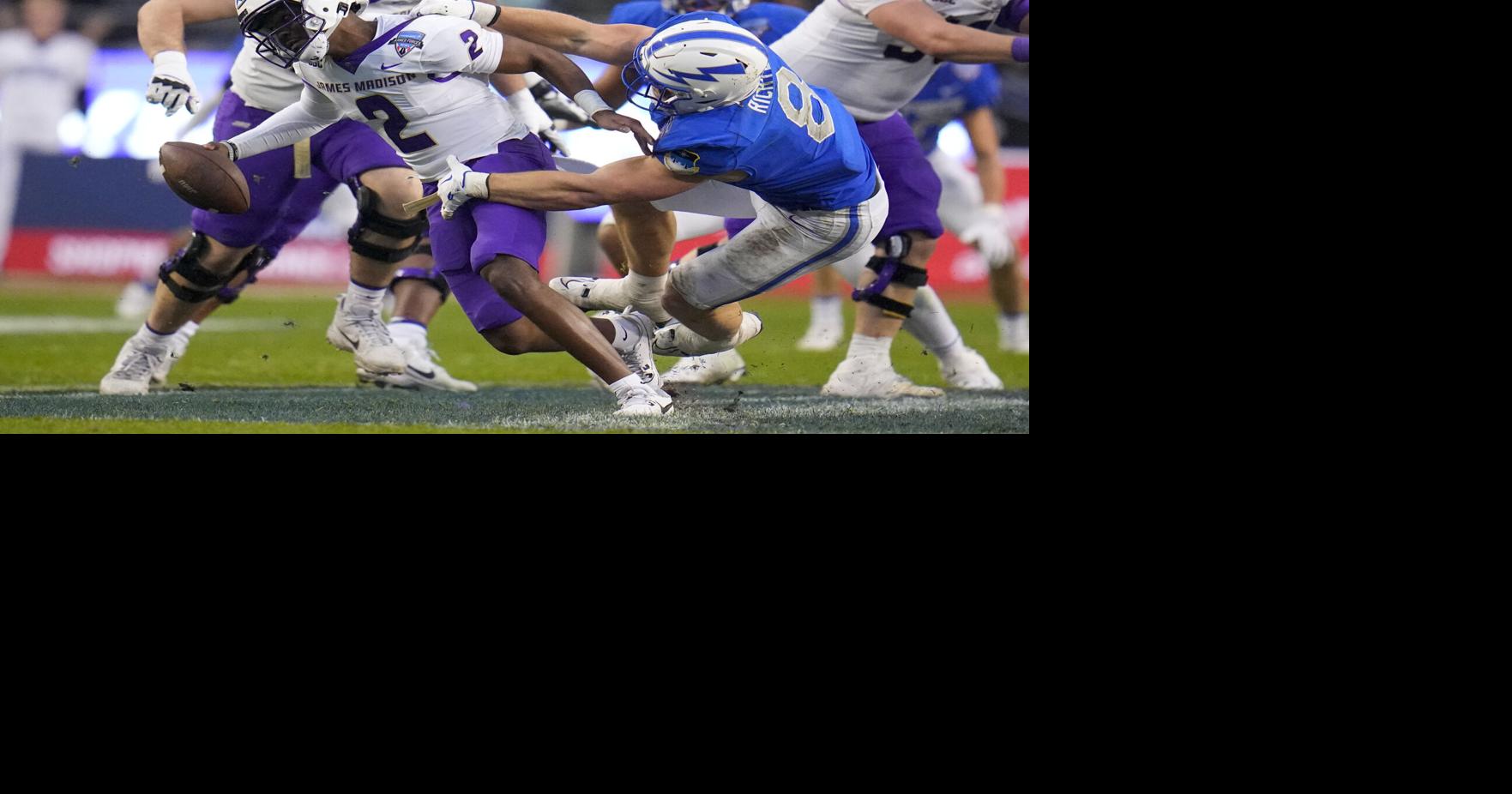 JMU's historic season ends with Armed Forces Bowl loss