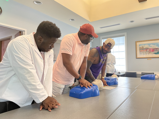 Roanoke young docs practice Howard University skills